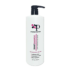 Ultra Moisture Shampoo Sulfate and Paraben Free 32oz for Keratin Treated Hair by Smart Protection