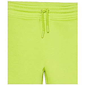 Amazon Essentials Unisex Kids' Modern Sweat Set, Pack of 2, Lime Green, Medium