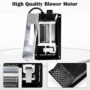 Hiorucet Speed Variable PBAR-2427 Fireplace Blower Fan Kit for Pleasant Hearth Vent Free Stove or Wood Burning Stoves, GHP Group VFS2-PH30DT VFS2-PH20DT VFS-PH20DT, 3200RPM Improve Heating Efficiency.