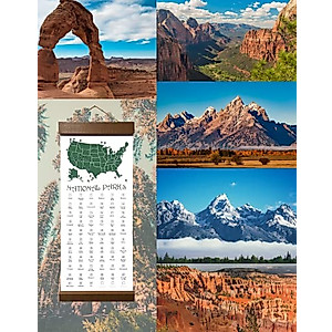 US National Park Checklist Map - 63 National Park Check Off List - National Park Checklist Poster - USA National Parks Gift - National Park Scratch Off (USA)