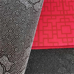 Houient 3D Optical Illusion Rug, 2.6x10ft, Modern Pastoral Style Fish Water Green Plant and Bridge Print Runner Carpet, Non-Slip Washable Low Thin Rug for Corridor Entryway Kitchen Bathroom Laundry