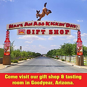 ASS KICKIN’ Hot and Spicy Jellybeans with Habanero Pepper - 9 Oz Resealable Jar - Great for Easter Candy or a Spicy Food Challenge - Try the Gourmet Spicy Jelly Beans Candy