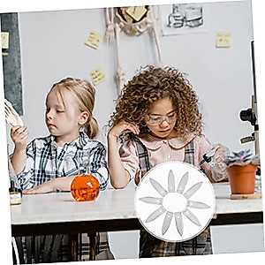 JECOMPRIS 30pcs Fruit Battery Experimental Supplies Silver DIY Battery Experiment Tools Metal Pin-Type Electrode Materials Zinc Electrode Strips