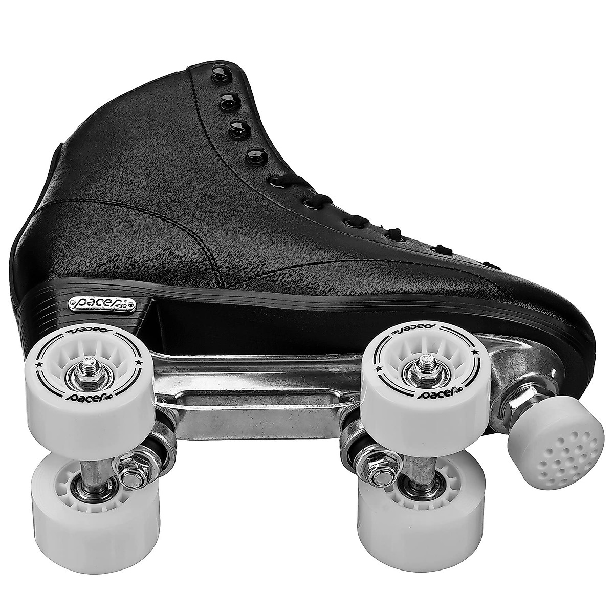 Pacer Stratos Traditional Quad Roller Skates, Black sz 11