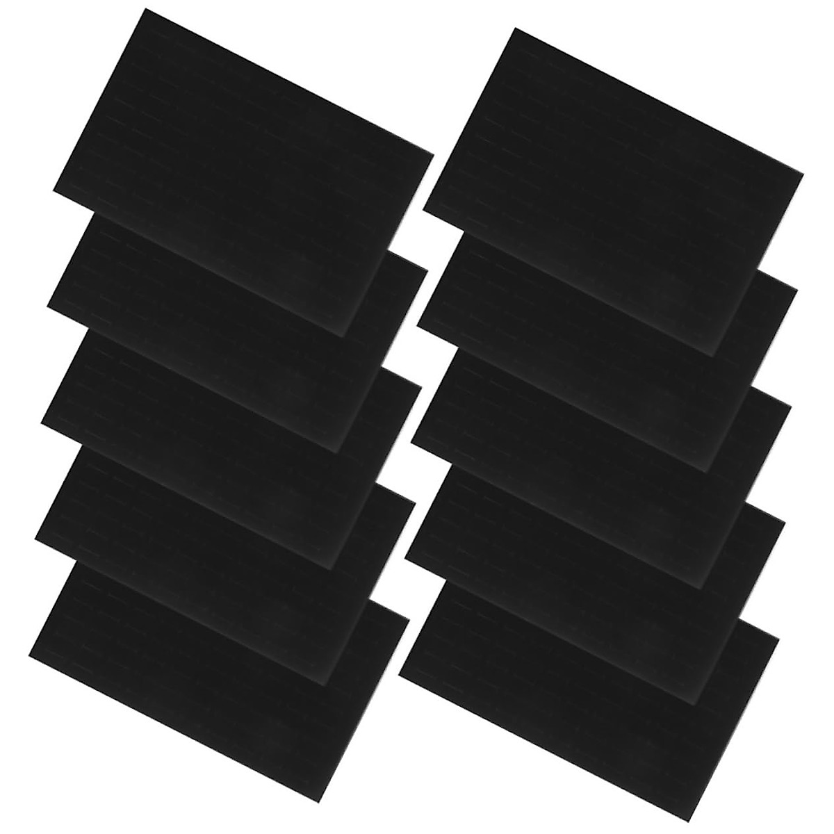 Abaodam 10pcs Jewelry Box Pad Jewelry Insert Display Mat Jewelry Display Tray Jewelry Organizer Tray Trinket Tray Trays Display Shelf Earring Sponge Display Pad Stud Box Velvet Embedded