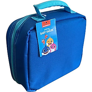 Fast Forward Baby Shark Insulated Lunch Bag (Blue)