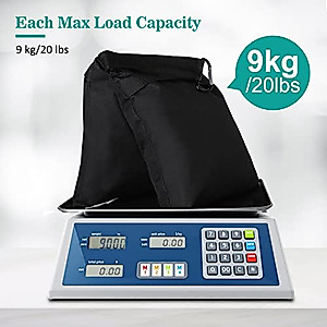 4 Packs Sandbags Weight Bags for Light Stand Photography Video Equipments, Heavy Duty Saddlebags for Backdrop Stand, Photo Tripod, Canopy, Pop up Tents, Umbrella Base, Fishing Chair, Picnic Table