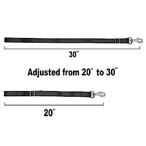 Rosemarie Horse Bucket Strap Hangers,Horse Suppliers Adjustable Nylon Straps up to 700 lbs for Hay Nets, Water Buckets,Hanging-Pratical and Easy Use(4 Pack) (Black)