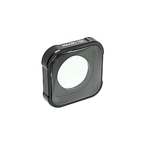 QKOO 15X Macro Lens for GoPro Hero 9 Black/Hero 10 11 12 Black Sport Action Camera Close-Up Filter for HERO9 HERO10 HERO11 HERO12 Black (Directly Replace The Standard Protective Lens On Your Camera)