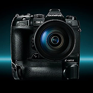 Olympus V207080BU000 OM-D E-M1X Compact System Camera with 16MP and 3" LCD Body Only (Renewed)