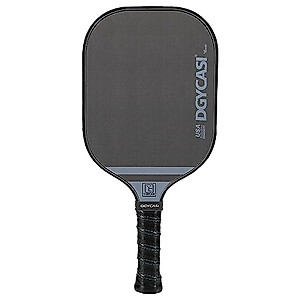 YC DGYCASI 16mm Pickleball Paddles Professional, 2024 USAPA Approved T700 Carbon Fiber Surface Pickle Paddle(CFS), Polypropylene Lightweight Honeycomb Core, Cushion Comfort Grip, with Cover Case Black