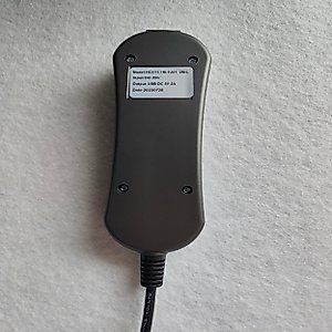 Kroshine Lift Chair Power Recliner Replacement 2 Button 5 Pin Prong MLSK111-A1 Hand Control Handset Remote with USB and Backlight