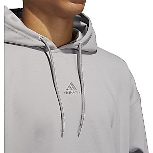 adidas mens Legend Winter Hoodie Solid Grey Medium
