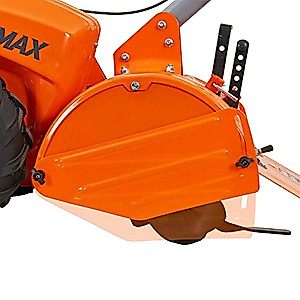 YARDMAX 18 in. 209 cc Gas OHV Engine Rear Tine Tiller with Dual Rotating Tilling