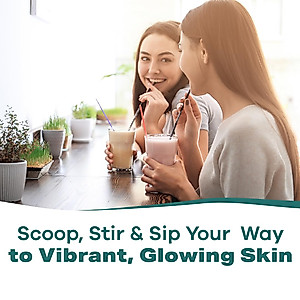 Collagen Powder Supplement with Probiotics - Hydrolyzed Protein Collagen Powder for Women - Supports Hair Skin and Nails - Gut and Joint Health - Collagen Peptides Type I and III - 30 Servings