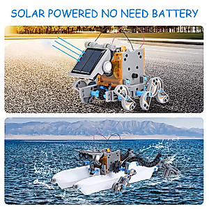 AESGOGO Solar Robot Kit for Kids Ages 8-12
