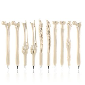 Novelty Bone Design Ballpiont Pens Nurse Pen Doctor Pen for Artist, School, Office, Birthday Gift for Kids Students Pack of 10
