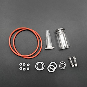 Elitzia Hydrofacial Machine Hydra Facial Machine Aqua peeling Water Peel Multipule Spare Parts Spray Glass 5 Size Rubber Ring Seal 2pcs Fuse Fine Needle