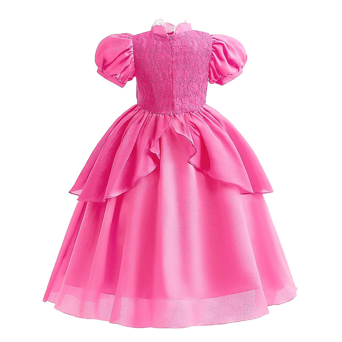 Minetom Princess Dresses for Girls Costume Light up Princess Dress up Clothes for Little Girls Birthday Cosplay Party Outfit 5-6 Years