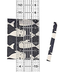 Mr. Pen- Sewing Ruler, 3 x17 Inch, Acrylic Ruler, Quilting Ruler, Cutting Ruler, Acrylic Ruler for Cutting Fabric, Rulers for Quilting and Sewing, Non Slip Quilt Rulers, Sewing Supplies