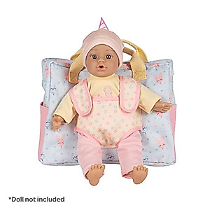 ADORA Sweet Baby Mini Baby Doll Diaper Bag (Fits 11" - 13" Dolls) Made with Premium Quality and Sturdy Straps, Perfect Baby Doll Diaper Backpack & Accessory Birthday Gift for Ages 3 and Up
