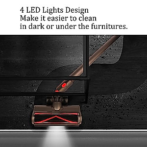 WEILE Vacuum Direct Drive Cleaner Head Replacement Brush Part Compatible with Dyson V7 V8 V10 V11 V15 Cleaner, V Shape Turbine Floor Attachment for Hard Floors, Parquet and Low Carpets