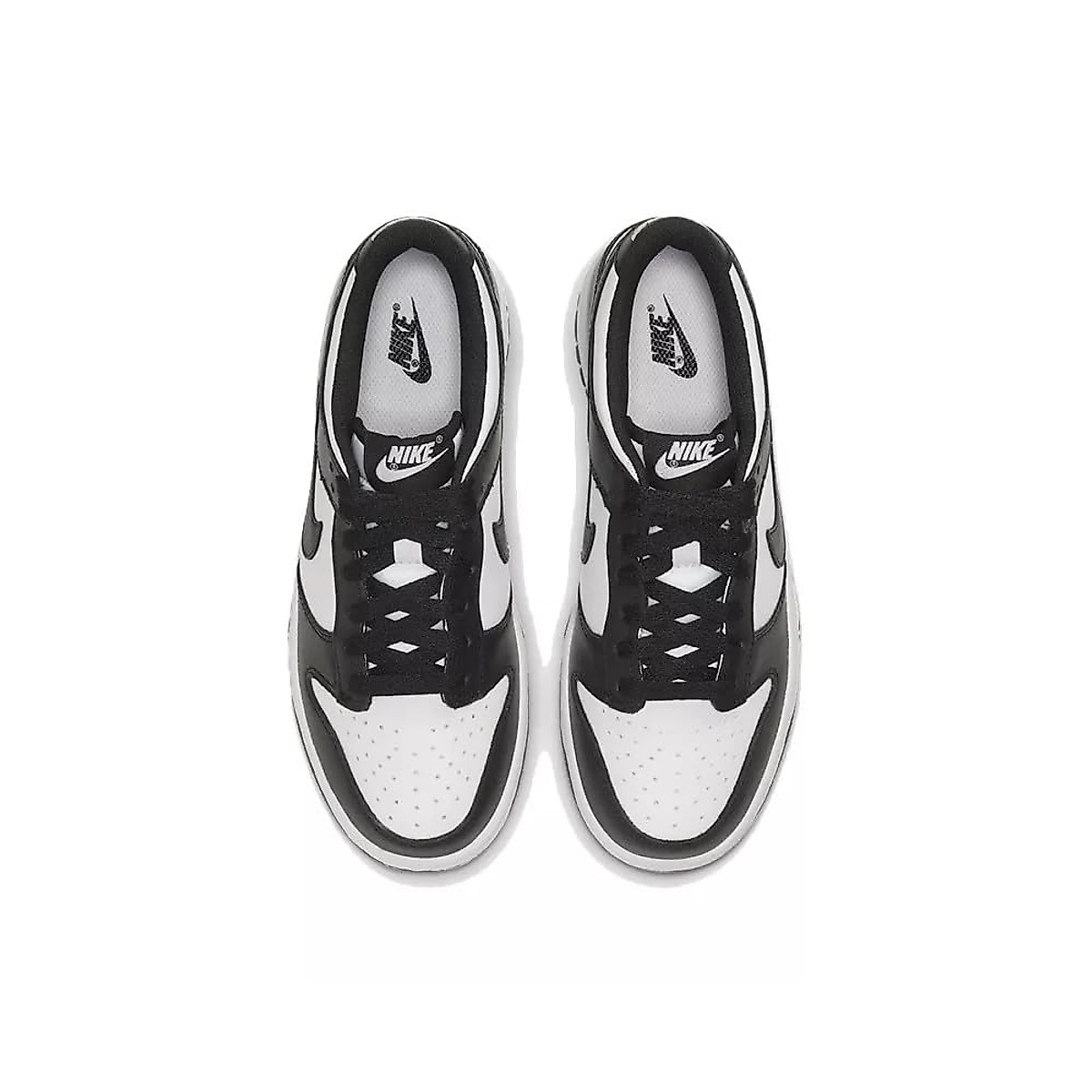 Nike Boy's Dunk Low (Big Kid) White/Black/White 4.5 Big Kid M