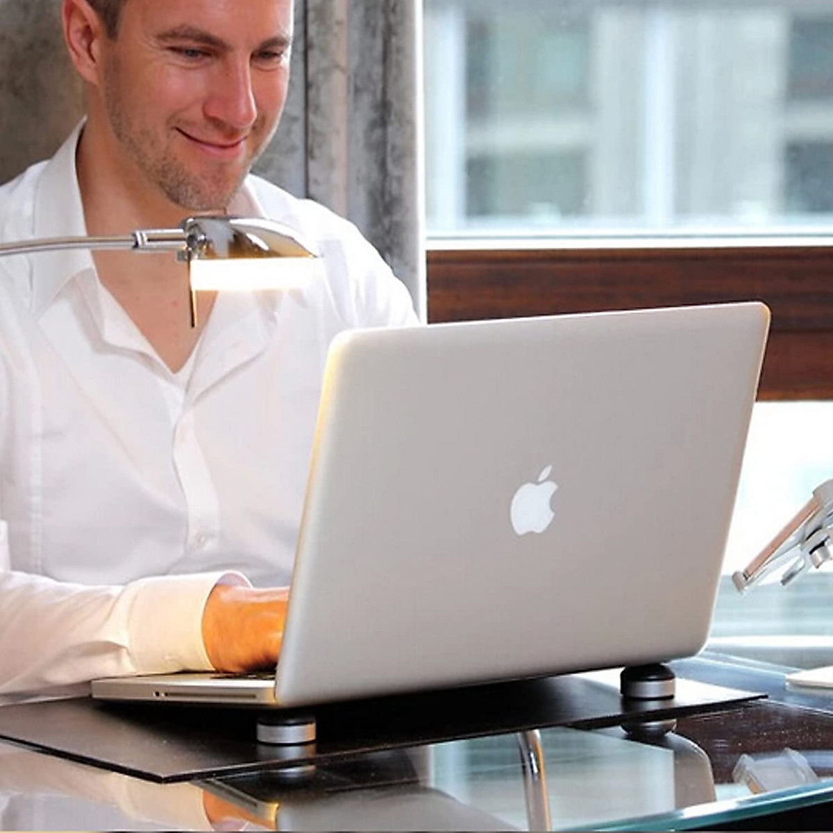 Xirhhur 2 Pcs Laptop Cooling Stand Laptop Cooling Pad Silicone Ball Portable Magnetic Heat Reduction Pad for Laptop