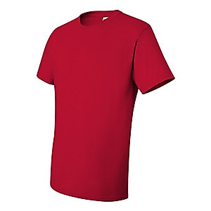 JERZEES Adult Dri-Power Heavyweight Blend T-Shirt , Medium, True Red