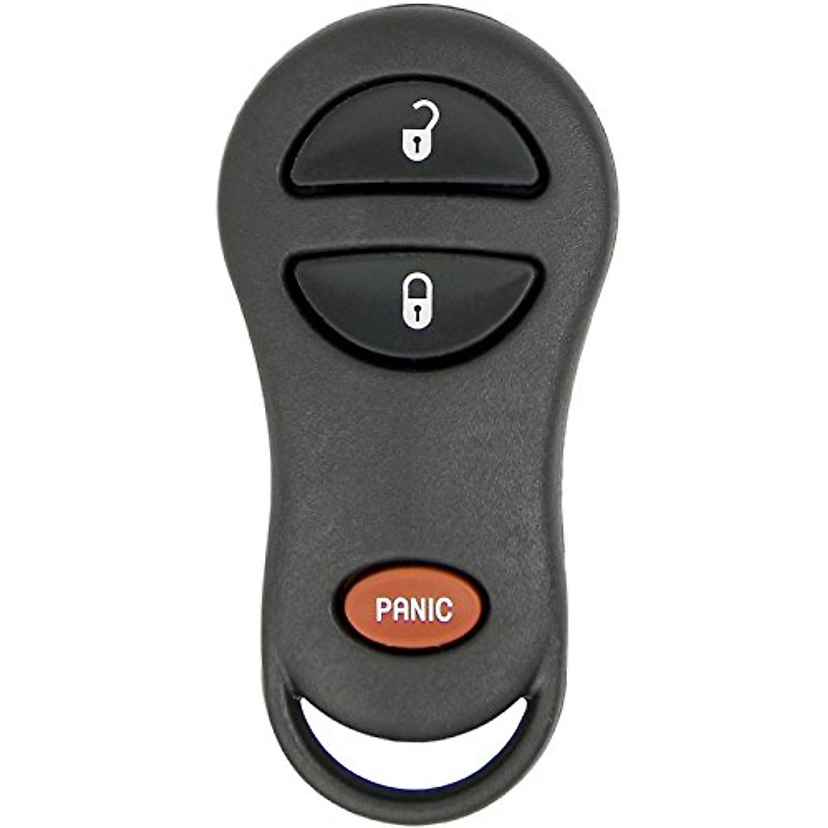 Keyless2Go Replacement for New Keyless Entry 3 Button Remote Car Key Fob for Select Dodge Dakota Durango Ram Vehicles That Use FCC GQ43VT9T