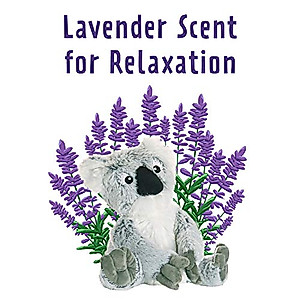 Warm Pals Microwavable Lavender Scented Plush Toy Weighted Stuffed Animal - Cuddly Koala Bear