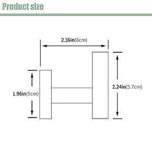 sagetta Nickel Bath Towel Hooks Robe Hook Holder, SUS 304 Stainless Steel Wall Mounted Heavy Duty Robe Hook Holder for Bathroom Bedroom Kitchen Garage Hotel, 2 Pack Brushed Nickel