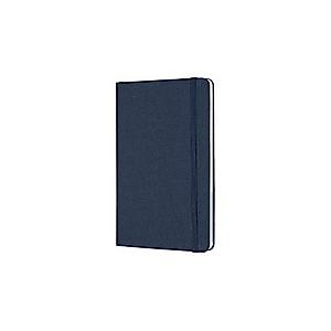 Moleskine Voyageur Notebook, Hard Cover, Medium (4.5" x 7") Ocean Blue, 208 Pages