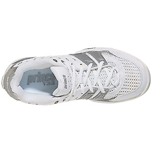 Prince T22 Wom's Wh/Silver 9.5