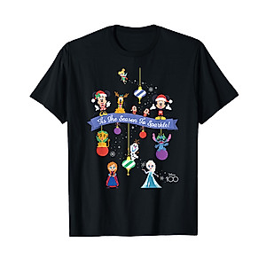 Disney 100 Christmas Holiday ‘Tis the Season to Sparkle! T-Shirt