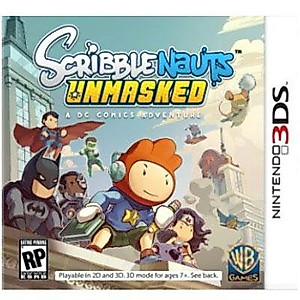 3DS SCRIBBLENAUTS UNMASKED