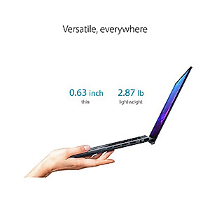 ASUS ZenBook 14X OLED Laptop, 14” 2.8K 16:10 Display, Intel Core i7-12700H CPU, Intel Iris Xe Graphics, 16GB RAM, 1TB SSD, Windows 11 Home, Wi-Fi 6E, Pine Grey, UX5401ZA-PS74