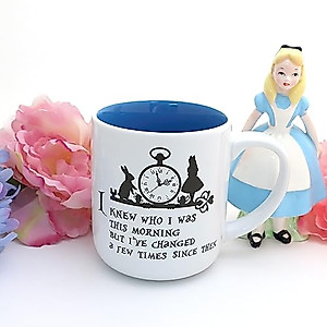 Alice's Adventures in Wonderland Mug LennyMud by Lorrie Veasey