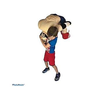 Wrestle Mates 4 Foot Tall Large Stuffed Wrestling Doll (Jet Original Dummy