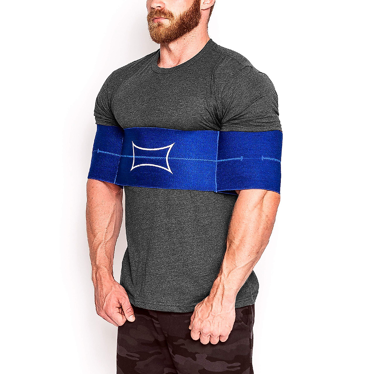 Sling Shot Mark Bell Reactive Exercise Assistance Workout Band for Men and Women to Assist with Bench Press, Dips, and Push Ups – (Level 2 Tension) (XL)