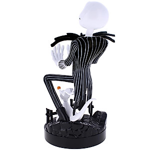 Exquisite Gaming Cable Guys: Disney/NBX Jack Skellington Phone Stand & Controller Holder - Officially Licenced Figure Medium