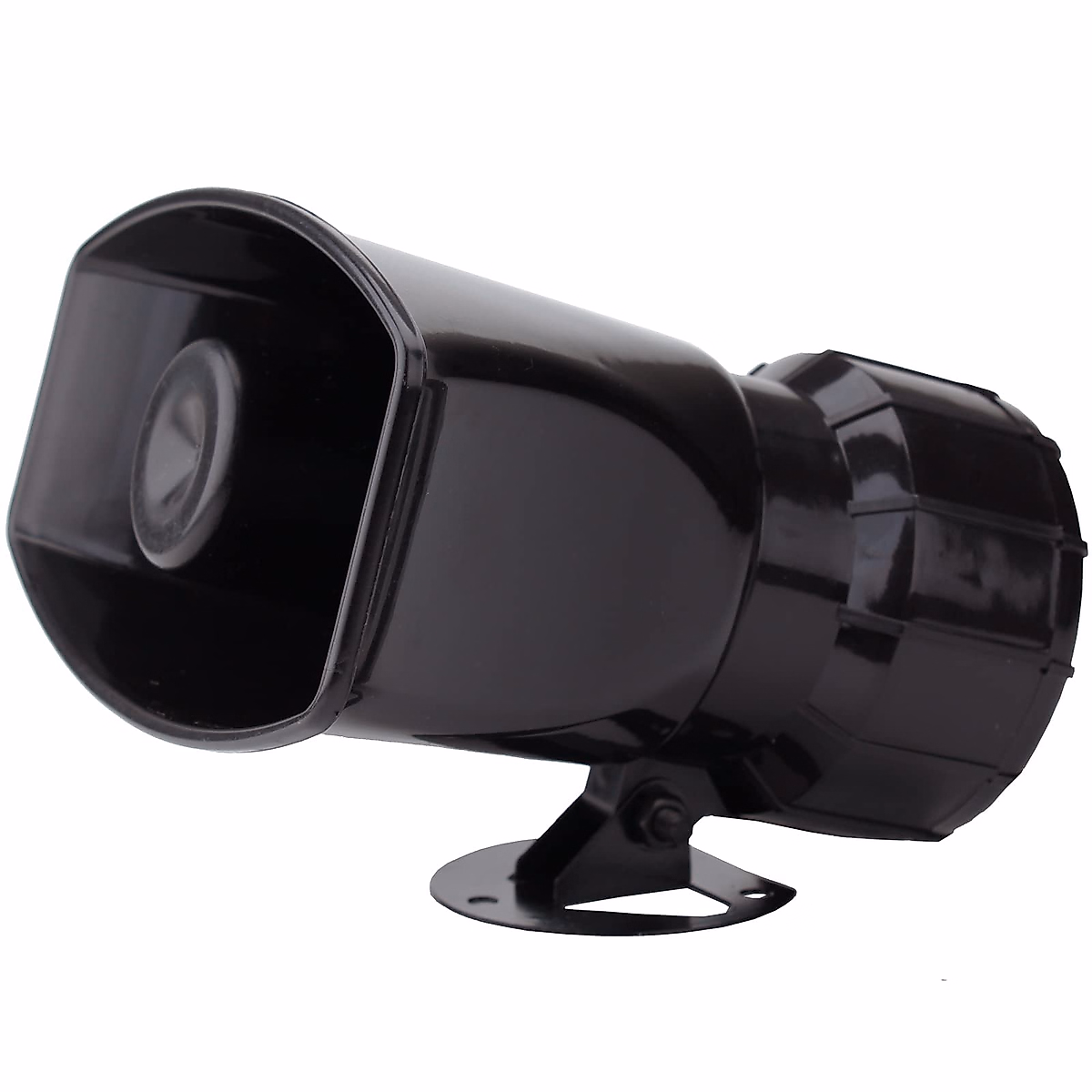 FARBIN Car Siren Horn 7 Tone Police Siren Vehicle Loudspeaker with Handheld Microphone Amplifier 12V 100W Emergency Sounds Siren Electric Horn with Mic PA