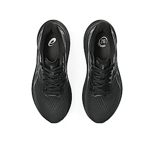 ASICS Women's GT-2000 12 Running Shoes, 9, Black/Black