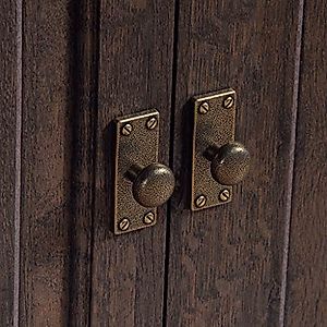 Sauder Costa Library Base, L: 31.30" x W: 14.41" x H: 30.00", Coffee Oak finish