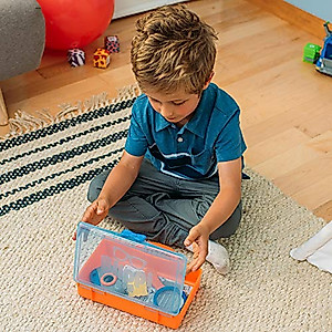 Blippi Detective Roleplay Set - Carry Case, Camera, Personalized Yellow Badge, Magnifying Glass, Activity Sheets for Ultimate Toddler and Young Child Mystery Adventure - Exclusive Content Included