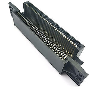 DEVMO 72 Pin Replacement Connector Cartridge Slot Compatible with Nin-tendo Console NES 8 Bit Entertainment System Accessories Games Repair Part
