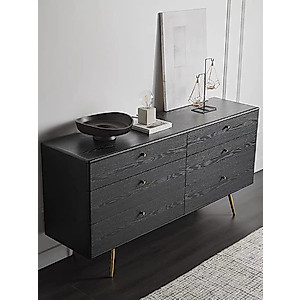 17.71" x400"Black Wood Wallpaper Peel and Stick Film Black Wallpaper Self Adhesive Removable Wallpaper for Countertop Furniture Kitchen Cabinet Vinyl Wallpaper Thickening Upgrade Easy to Clean