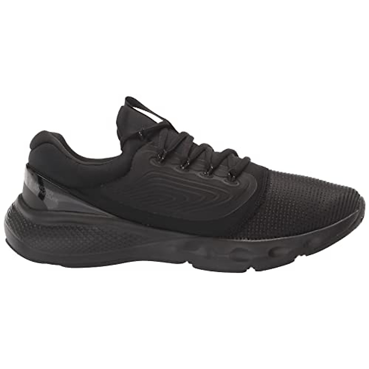 Under Armour Men's Charged Vantage 2 Road Running Shoe, Black (002)/Black, 9