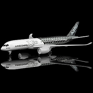 Busyflies 1:300 Scale Airbus A350 Web Model Plane Diecast Model Aircraft Kits for Collection and Gift