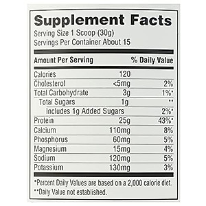 365 by Whole Foods Market, Vanilla Whey Protein Isolate, 15.9 Ounce